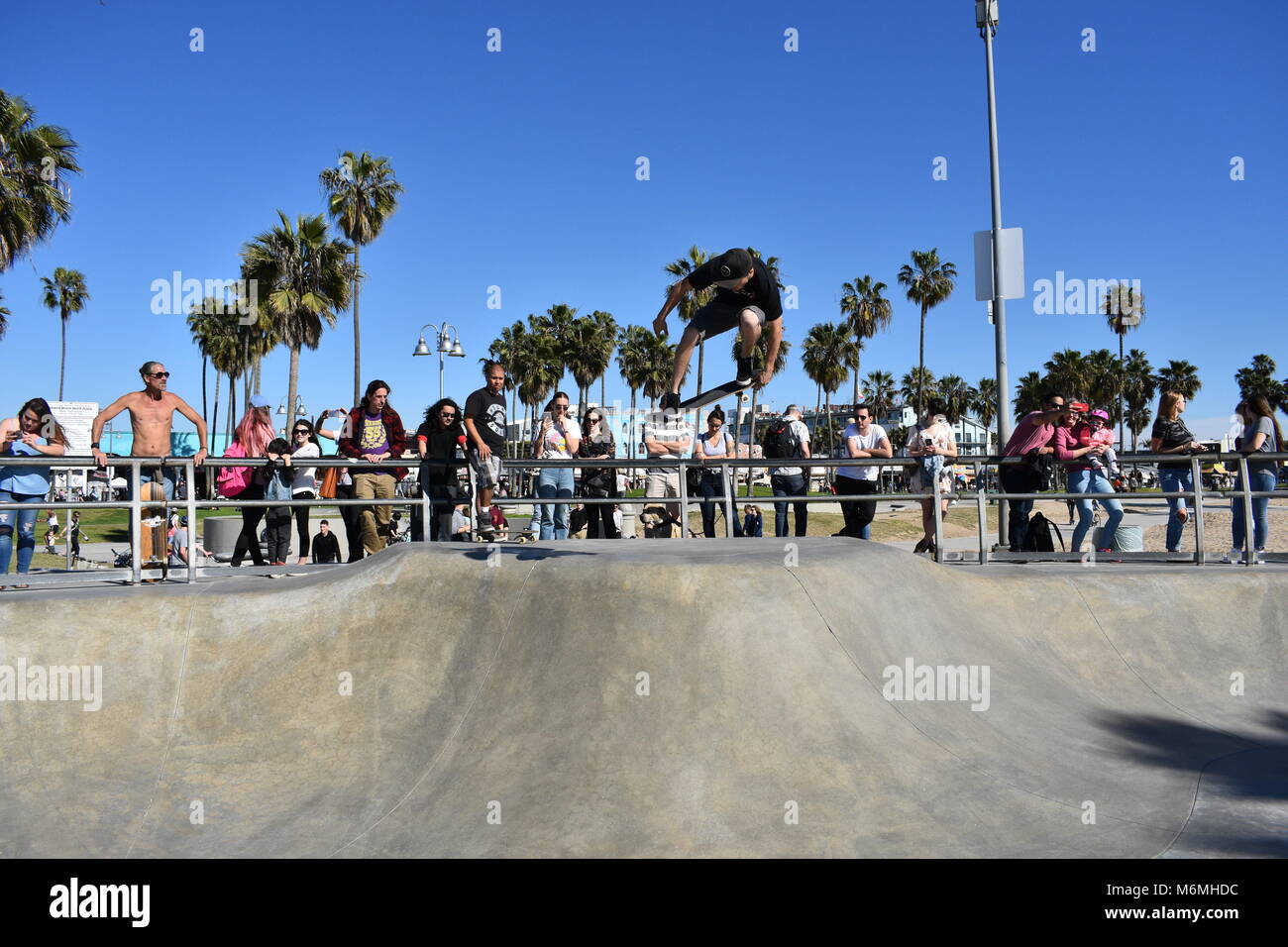 Venice beach skatepark hi-res stock photography and images - Alamy