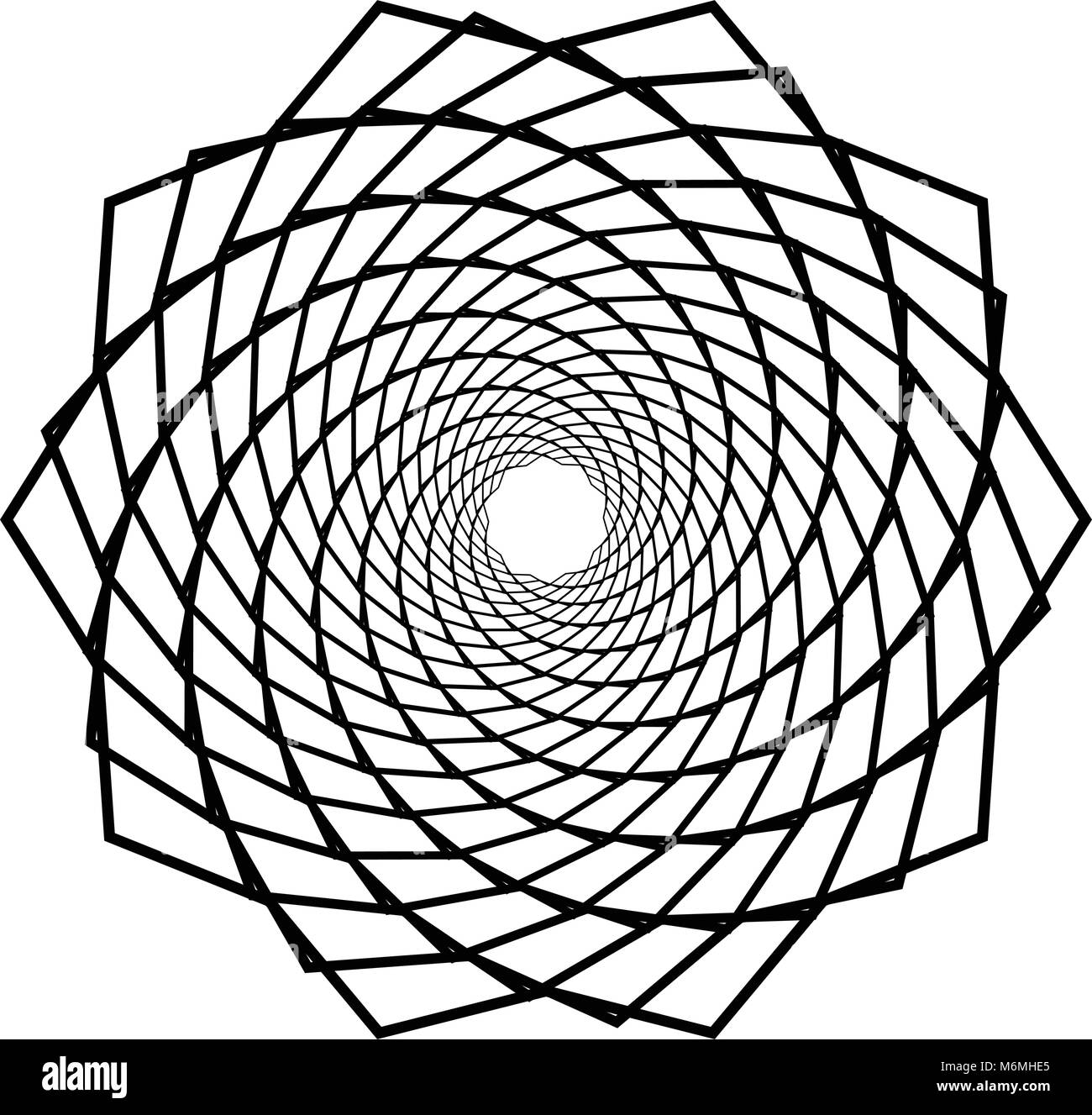 Mandala bw hi-res stock photography and images - Alamy