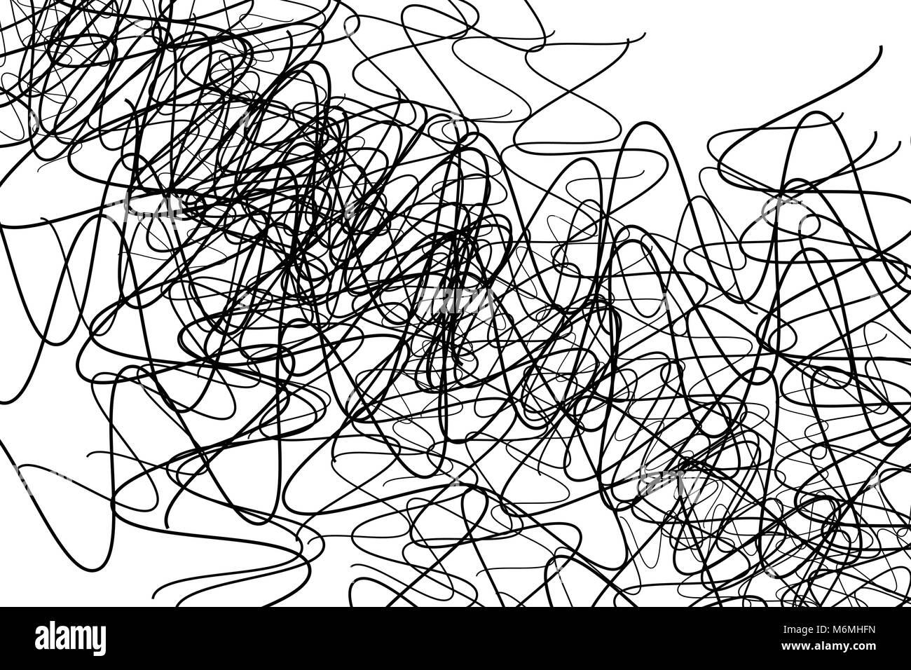 Wavy, billowy, flowing lines abstract pattern. Waving lines texture ...