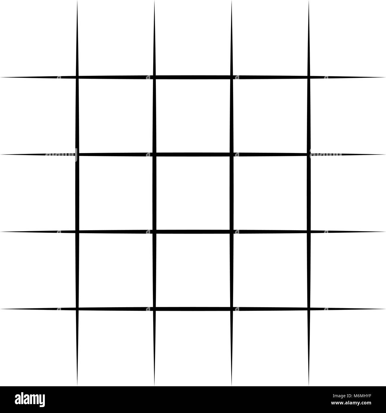 Grid, mesh, intersecting lines isolated on white Stock Vector Image ...