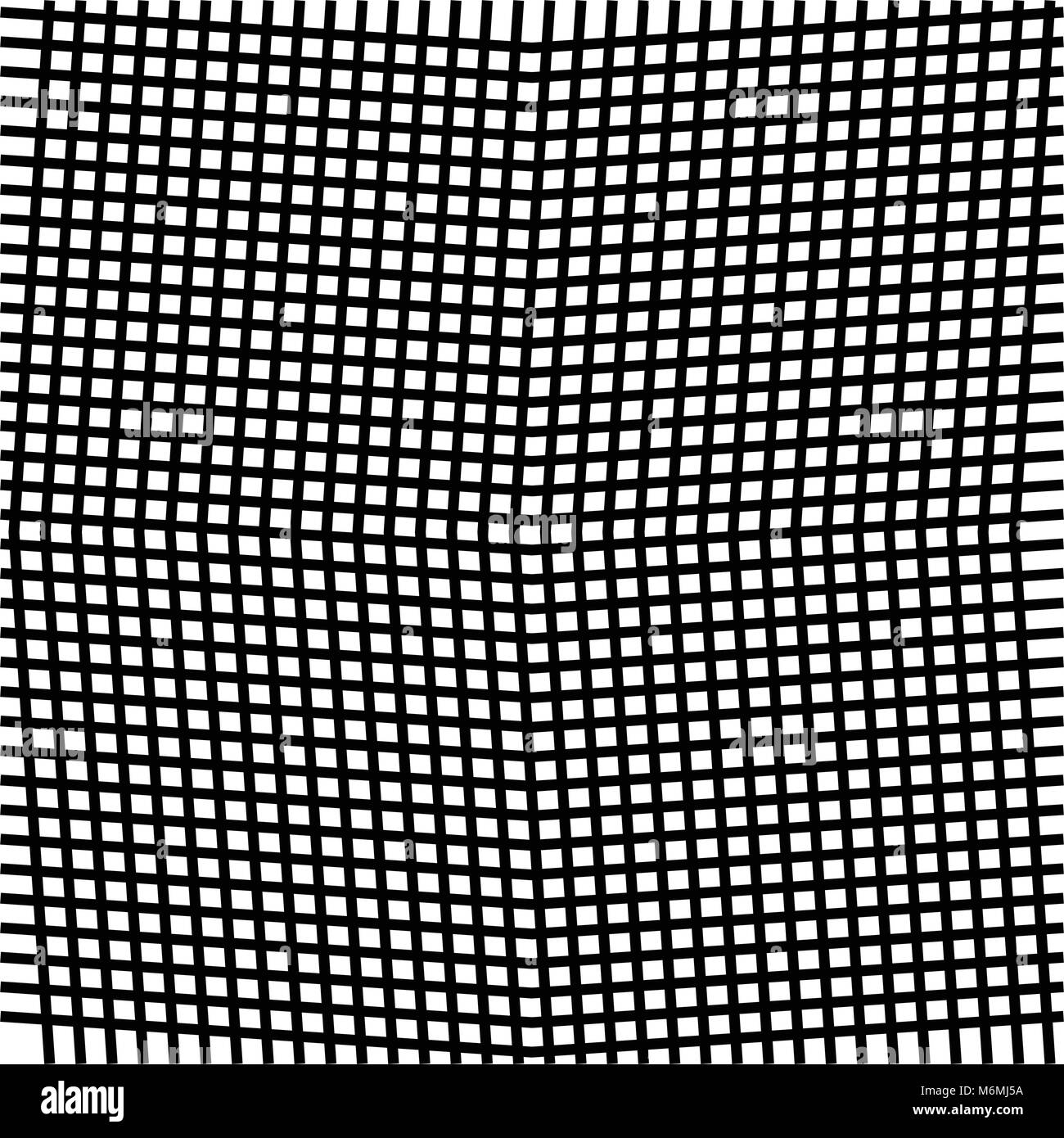 Wavy, zig zag, criss cross grid pattern Stock Vector Image & Art - Alamy