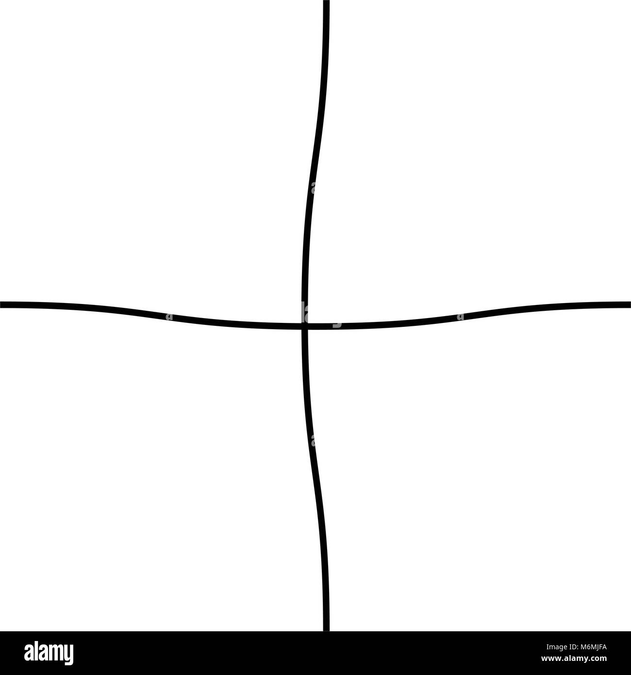 Wavy, zig zag, criss cross grid pattern Stock Vector Image & Art - Alamy