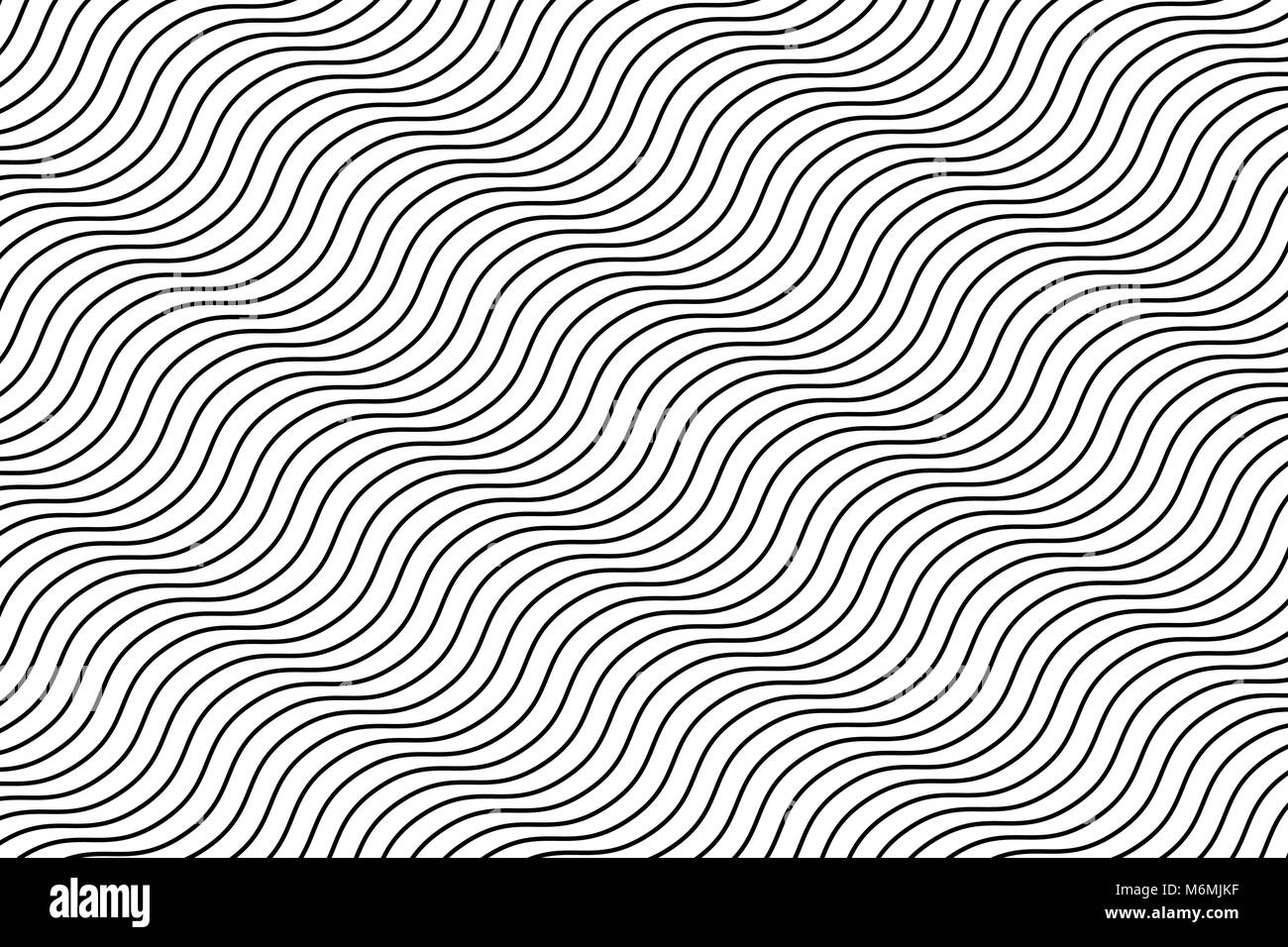 Wavy, billowy, flowing lines abstract pattern. Waving lines texture ...