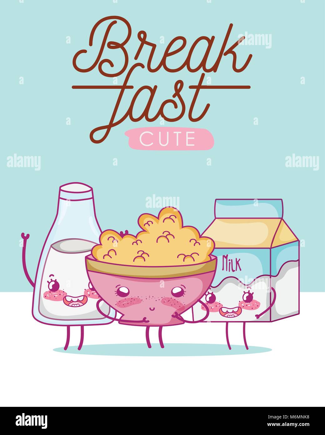 Breakfast cereal box cartoon hi-res stock photography and images - Alamy