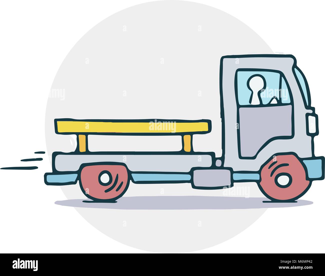 Trailer unit Stock Vector Images - Alamy