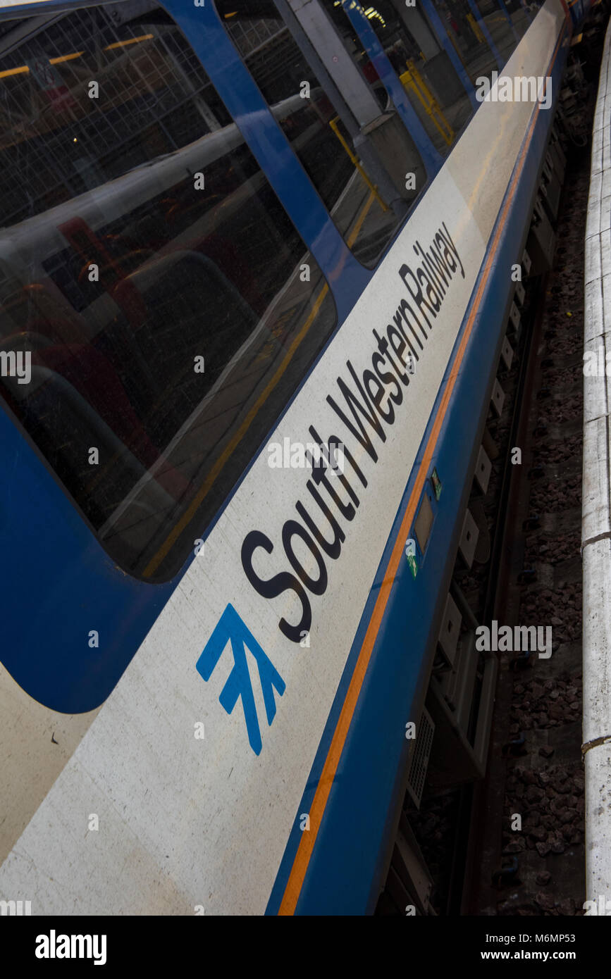 South western railway logo hi-res stock photography and images - Alamy