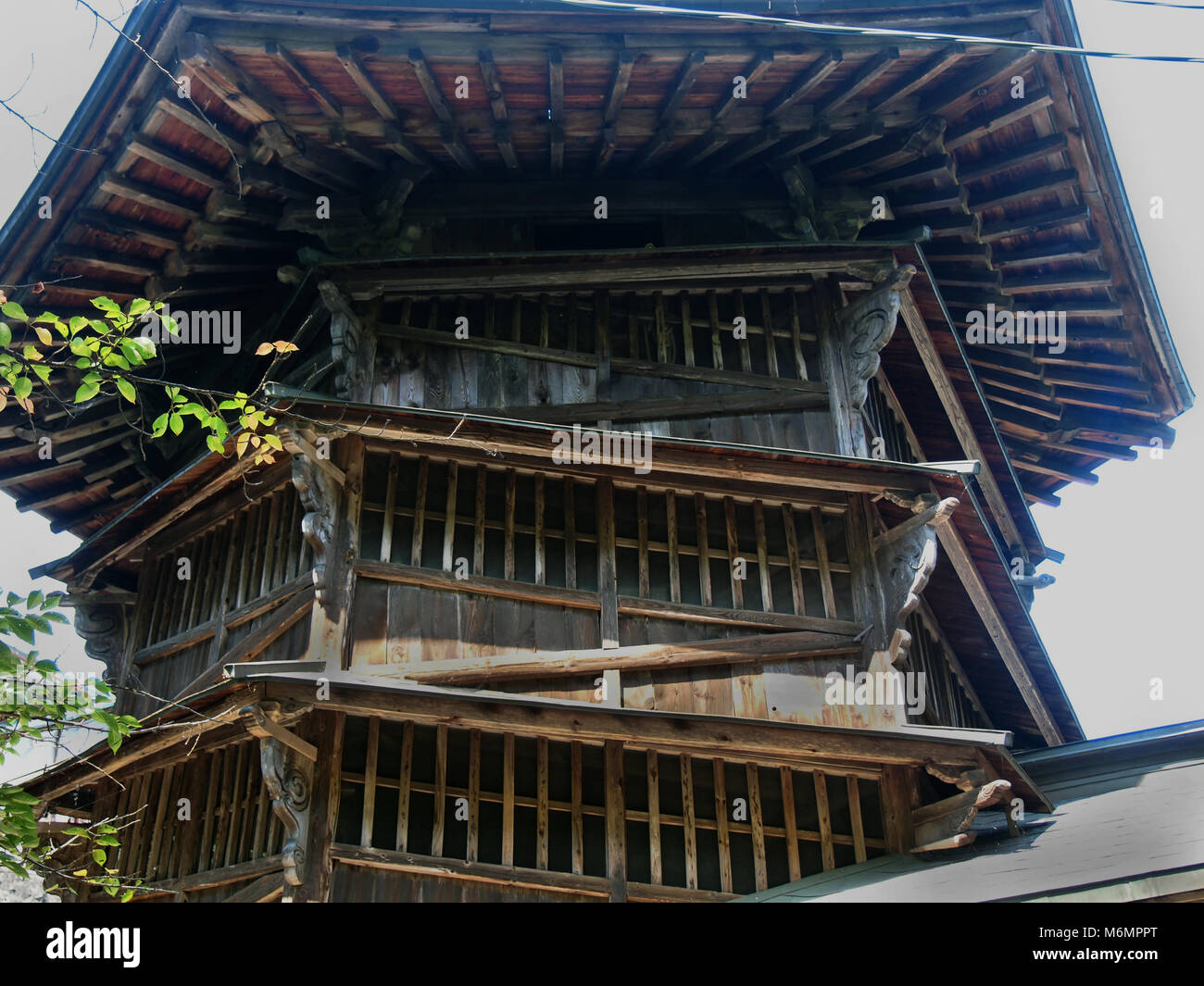 Aizu Sazaedo in. Aizu Wakamatsu. Fukushima (Japan Stock Photo - Alamy