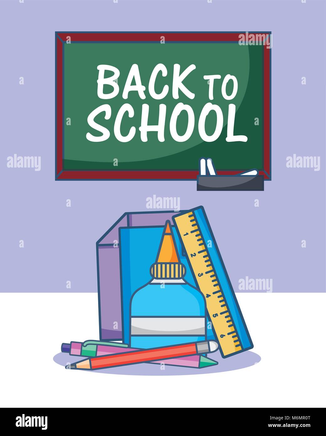 Back to school concept cartoons vector illustration graphic design ...