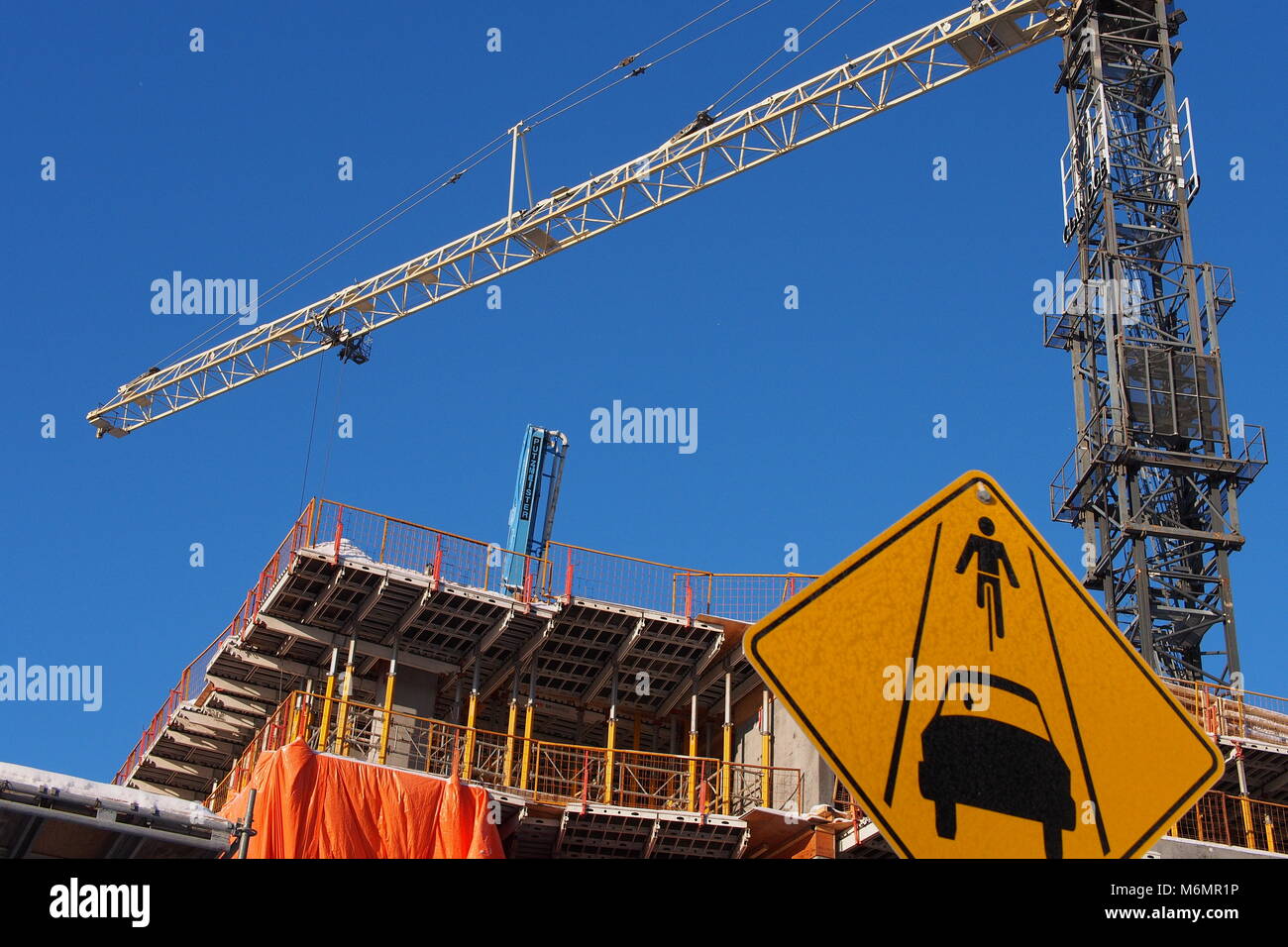 Canada road project sign hi-res stock photography and images - Alamy