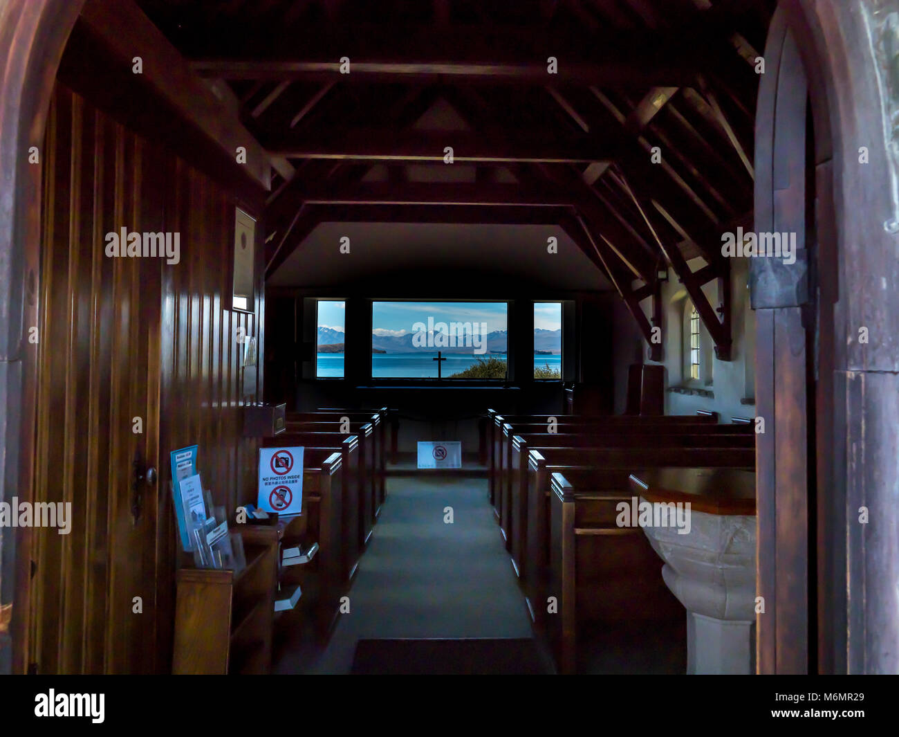 Lake tekapo church of the good shepherd hi-res stock photography and ...