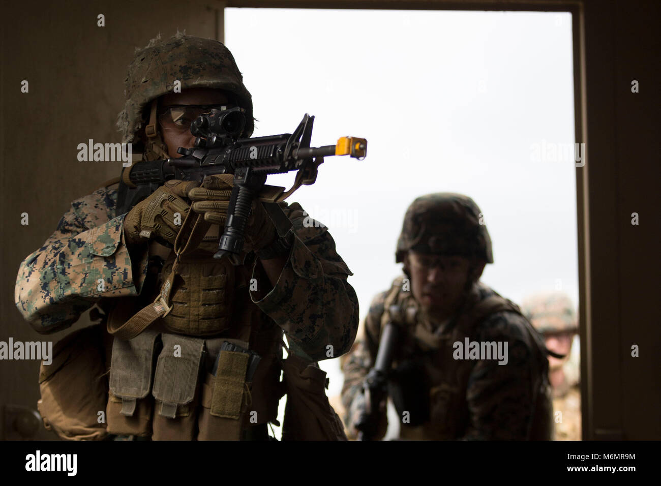 U.S. Marines with II Marine Expeditionary Force Information Group ...