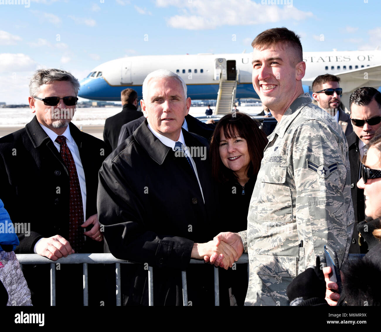 Maj. Gen. Leonard Isabelle, Col. Bryan Teff and Col. Josiah Meyers ...