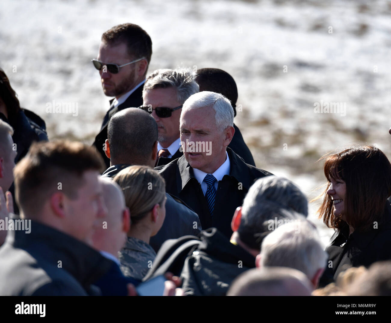 Maj. Gen. Leonard Isabelle, Col. Bryan Teff and Col. Josiah Meyers ...