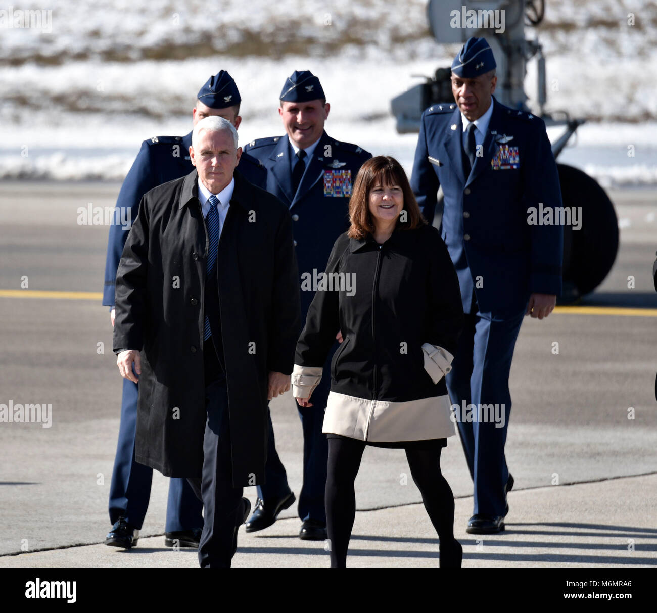 Maj. Gen. Leonard Isabelle, Col. Bryan Teff and Col. Josiah Meyers ...