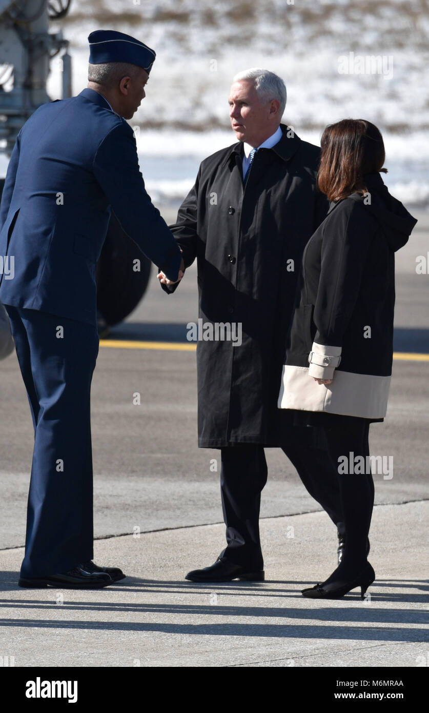 Maj. Gen. Leonard Isabelle, Col. Bryan Teff and Col. Josiah Meyers ...