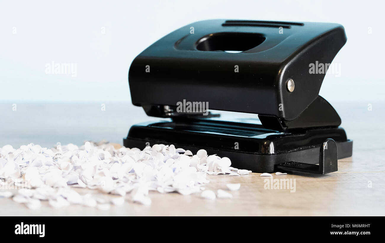 Stapler for office work on the table. Stationery item. Office su Stock ...