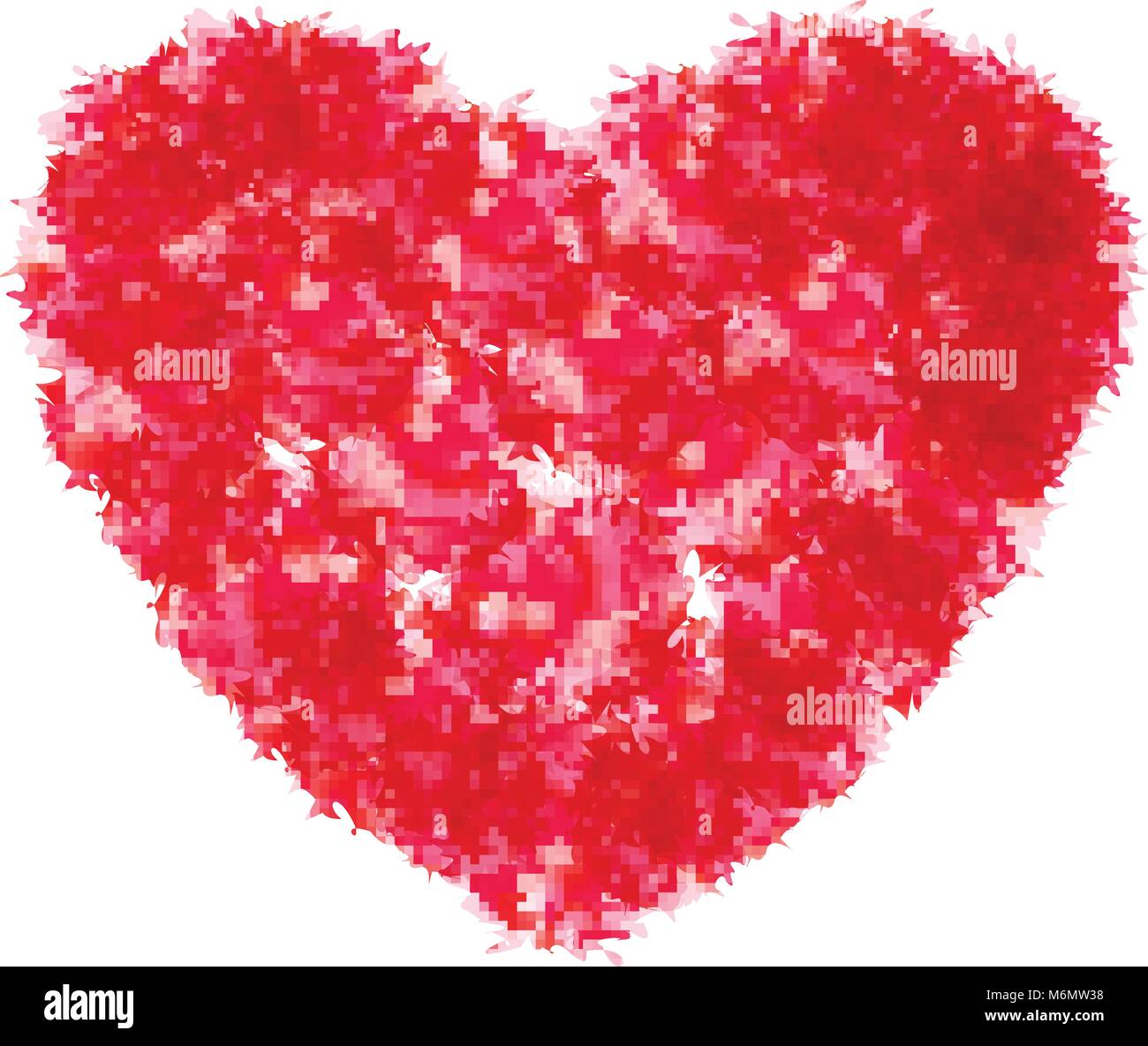sweet heart of red carpet paper vector, illustration Stock Vector Image ...