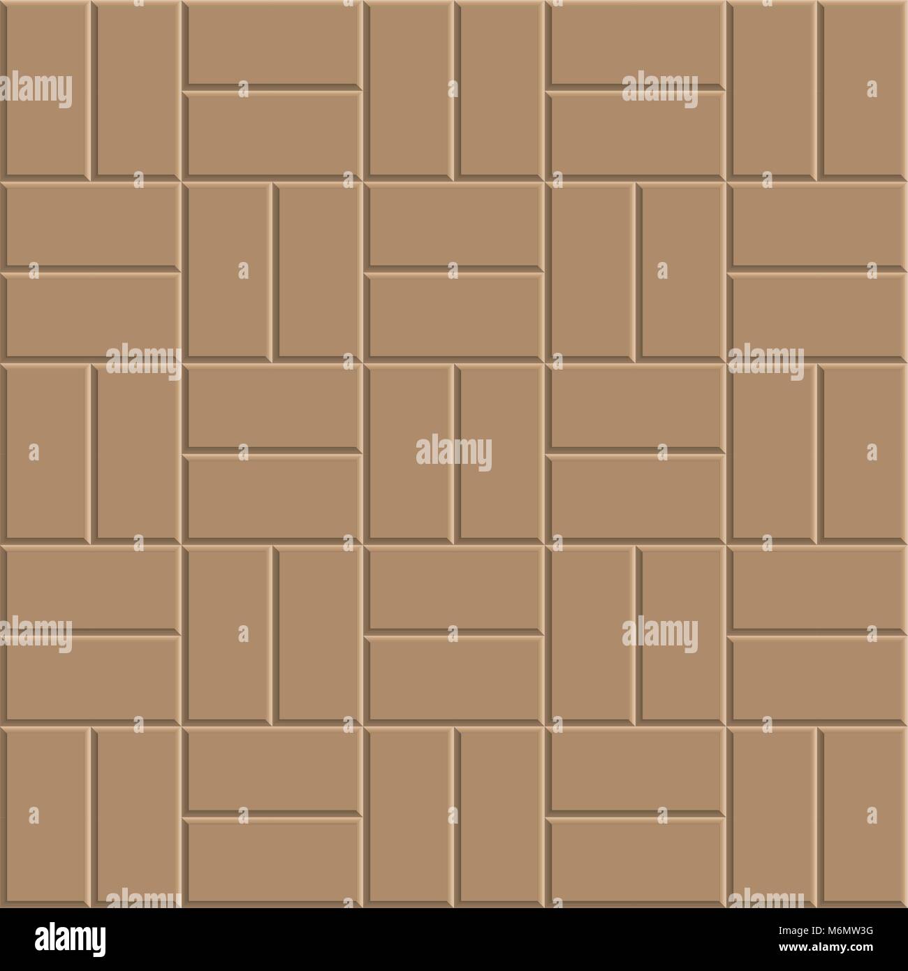 clay brick stone floor pattern, pavement design, vector Stock Vector ...