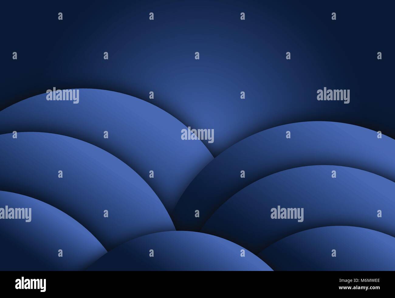 Blue abstract layer geometric background for card, annual business ...