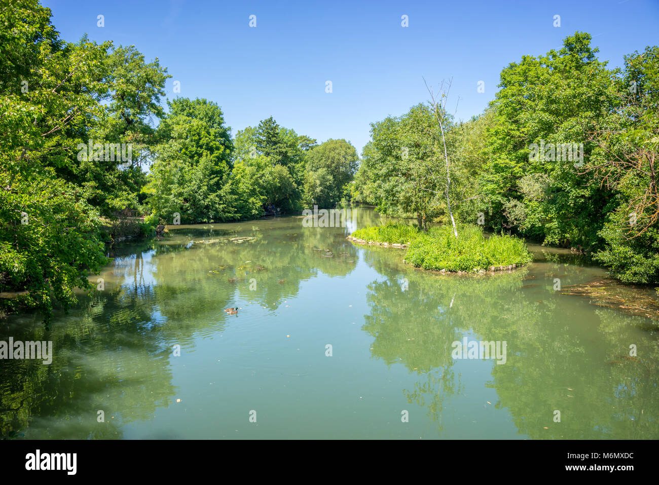 Island on the river Marne, named The little Venice of the Val de Marne ...