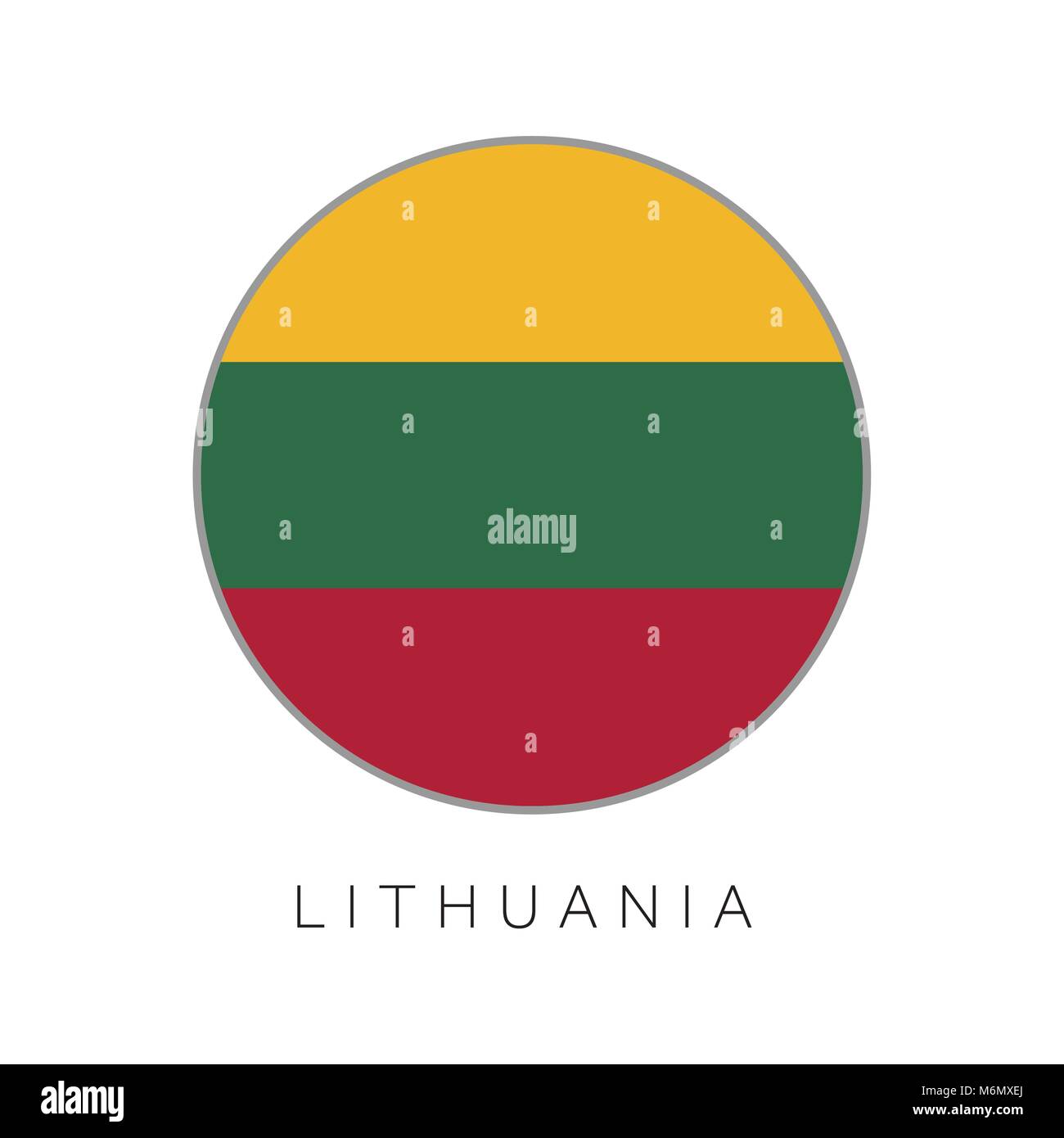 Lithuanian state flag hi-res stock photography and images - Alamy