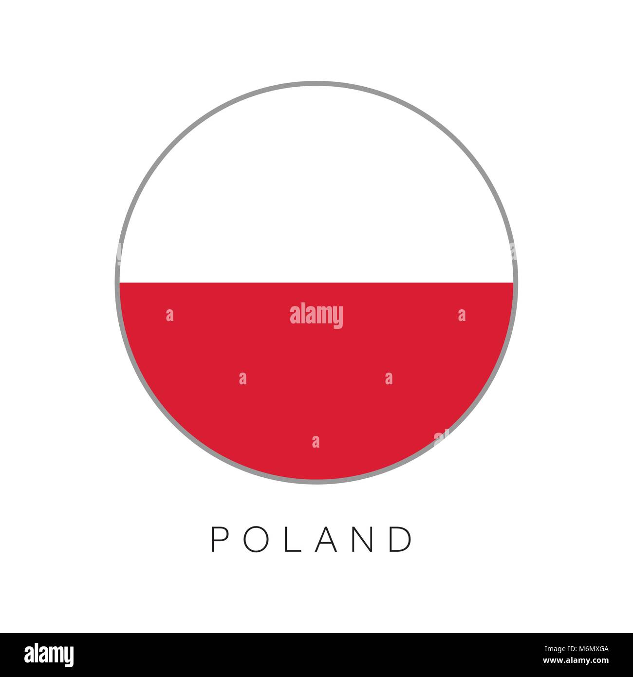 Polish official flag Stock Vector Images - Alamy