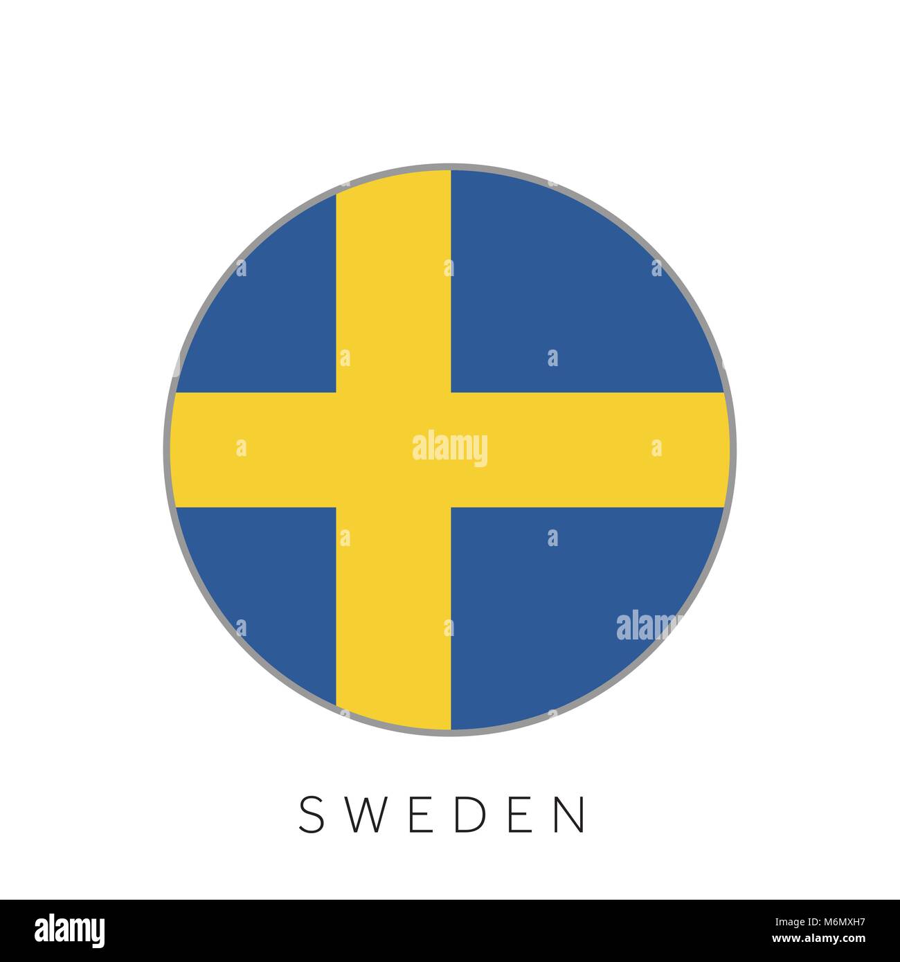 Sweden flag Cut Out Stock Images & Pictures - Alamy