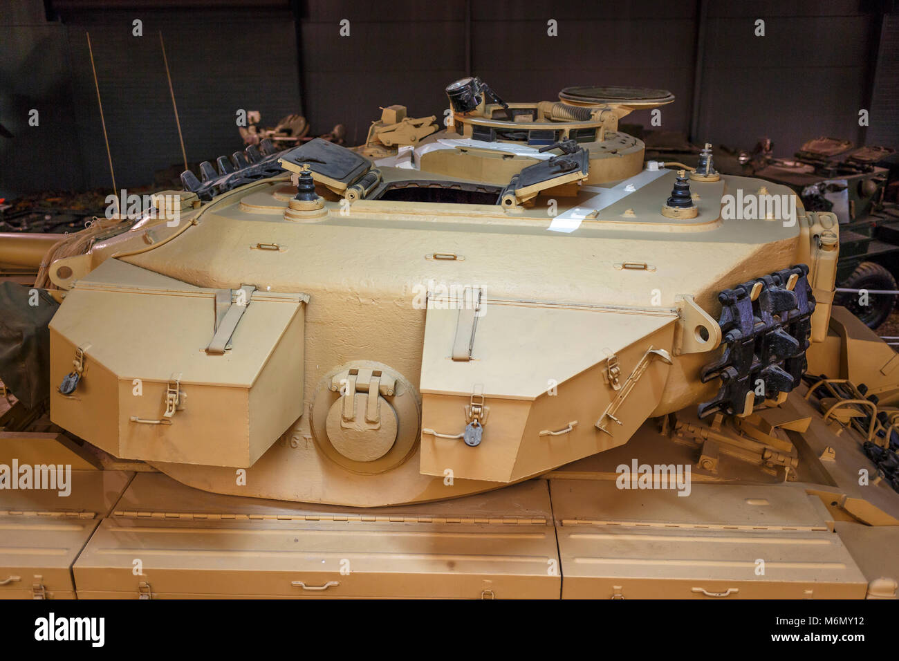 The Land Warfare area of the Imperial War Museum, Duxford ...