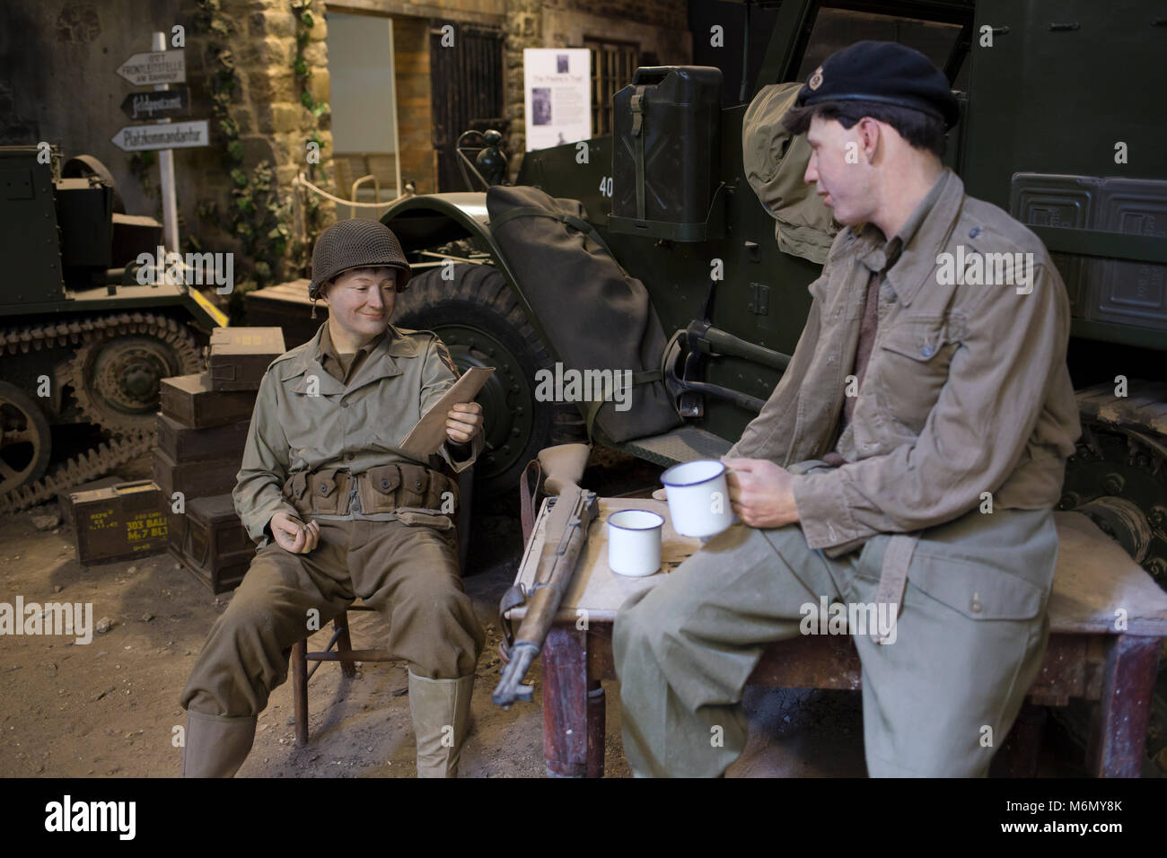 World War II military scenarios and re-enactments in the Land Warfare ...