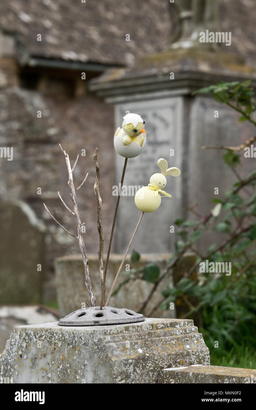 picture of graves and headstones in the churchyard cemetery of the ...