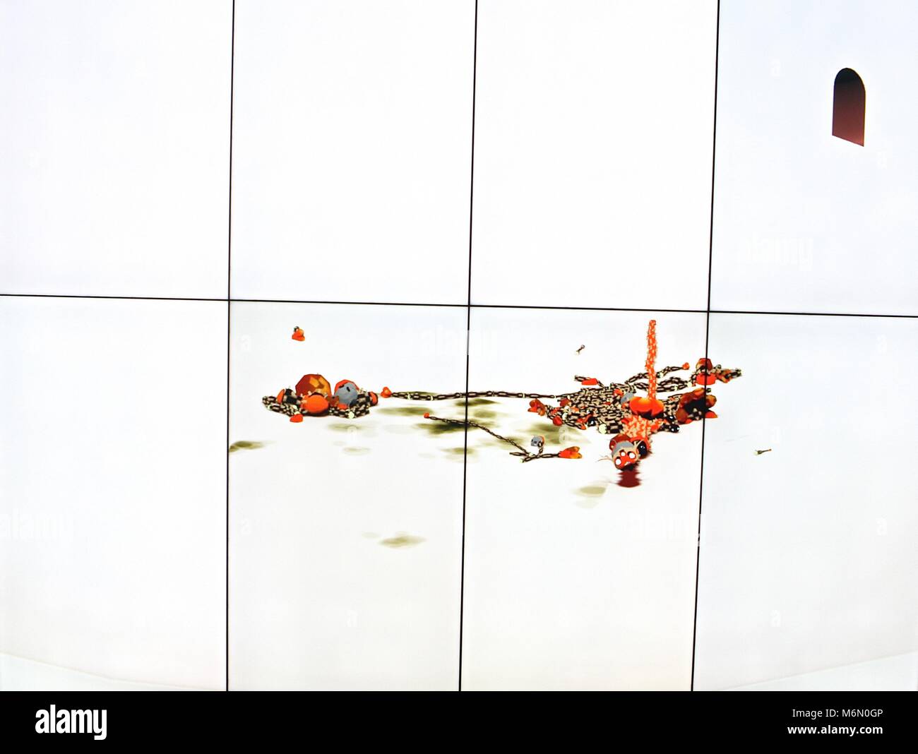 Bob is the creation of american artist ian cheng hi-res stock ...