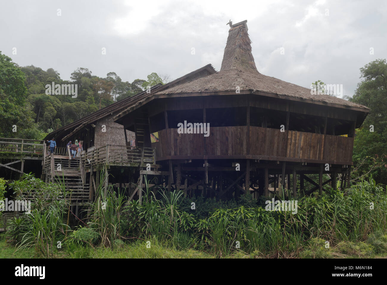 Malaysia sarawak cultural village bidayuh hi-res stock photography and ...