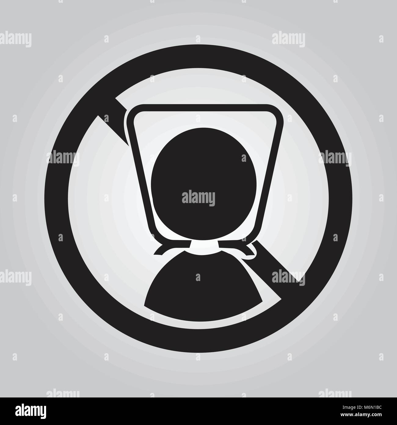 Danger to avoid suffocation Stock Vector Images - Alamy