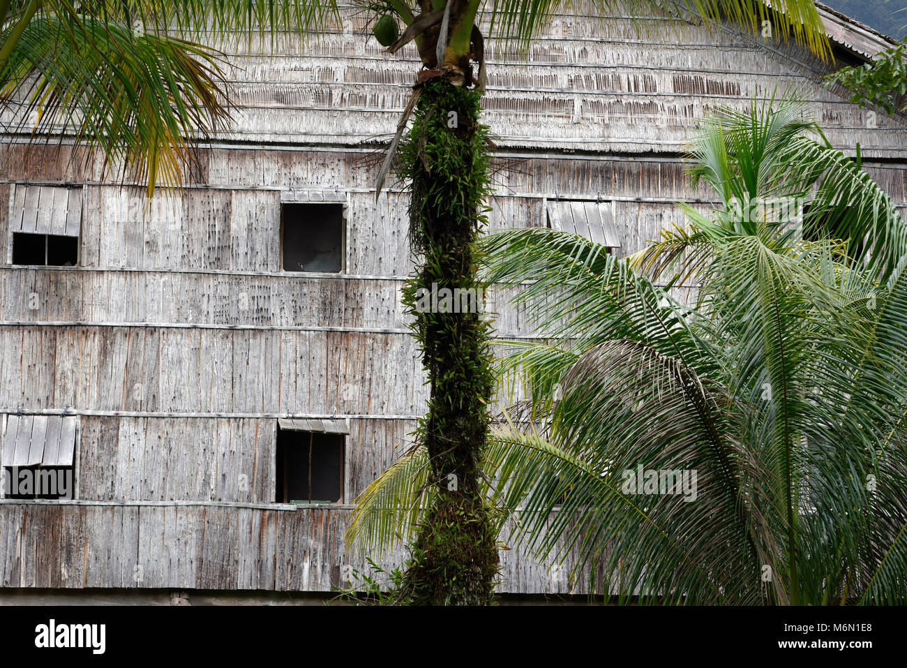 Melanau Tall house, Sarawak Cultural Village, Kuching, Malaysia Stock ...