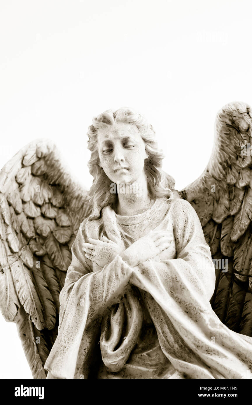 Female Guardian Angel Statue