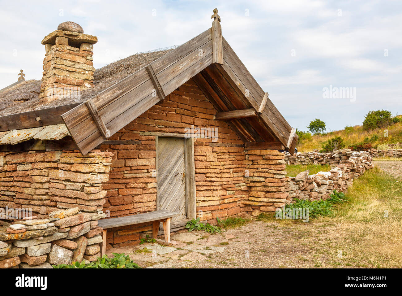Chimney stack in gable wall hi-res stock photography and images - Alamy