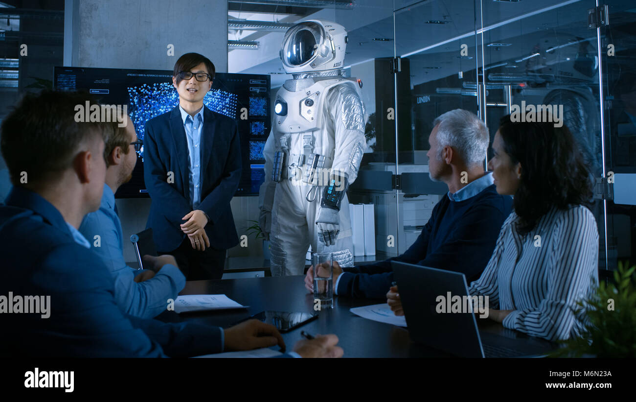 In the Conference Room of the Center of Technology Chief Engineer ...