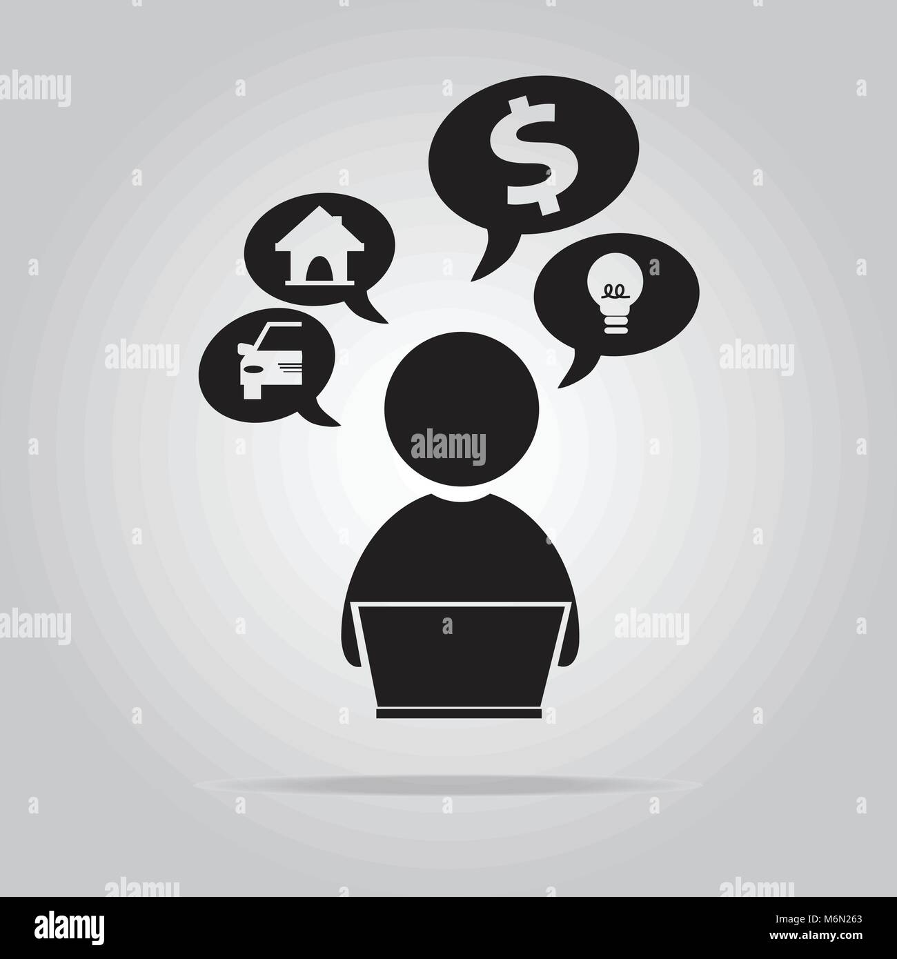 person icon, vector illustration Stock Vector Image & Art - Alamy