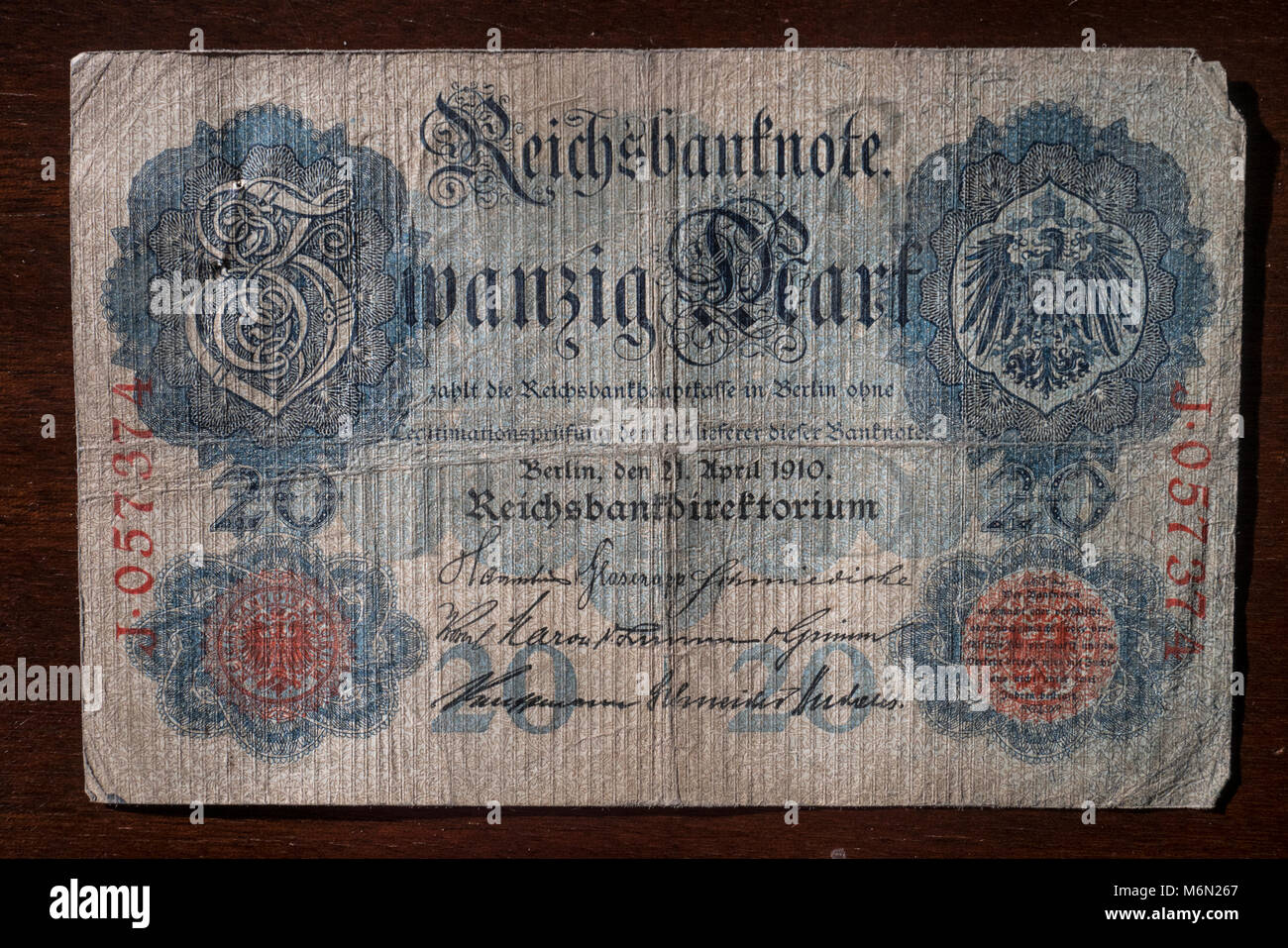 Reichsbanknote hi-res stock photography and images - Alamy