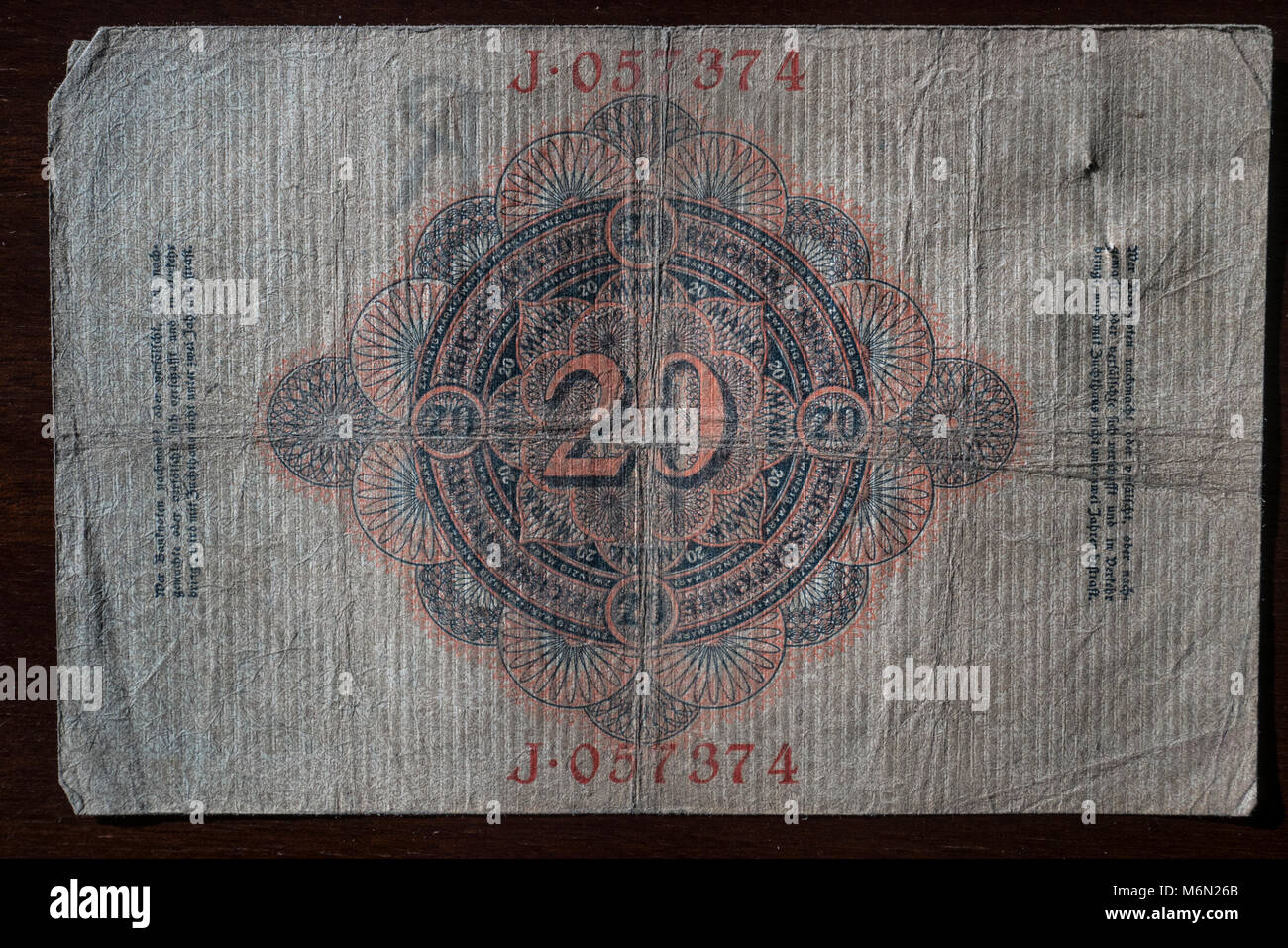20 mark banknote hi-res stock photography and images - Alamy