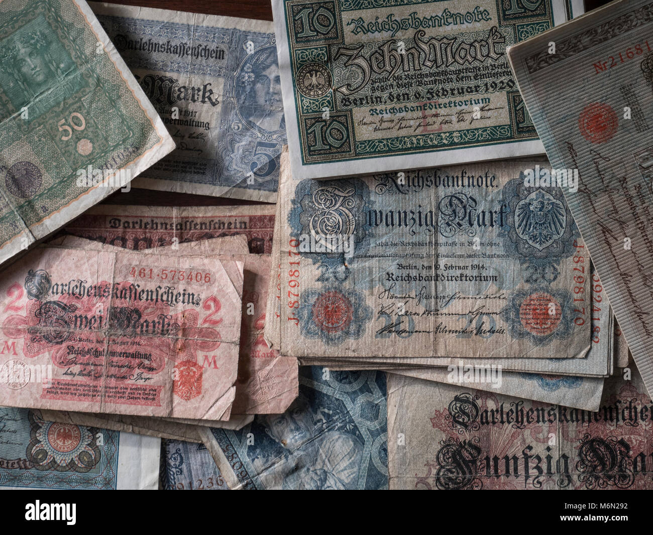 Reichsbanknote hi-res stock photography and images - Alamy