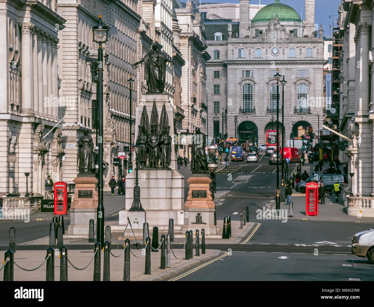 Waterloo Place, St James's, London Stock Photo - Alamy