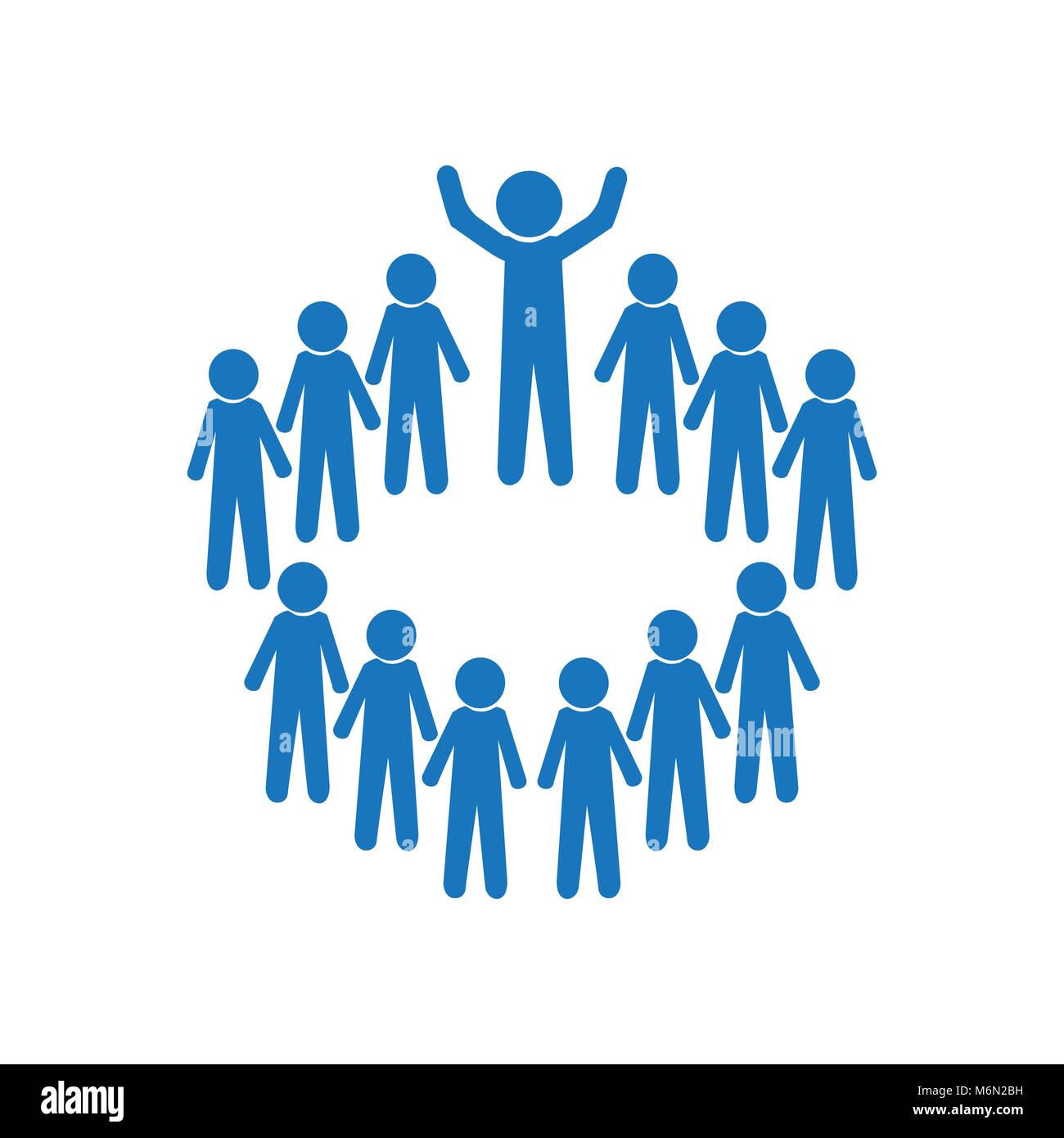 Meeting Business icon, people symbol vector illustration Stock Vector ...