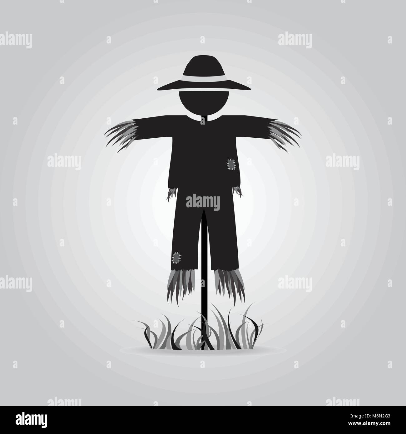 Scarecrow icon sign Stock Vector Image & Art - Alamy