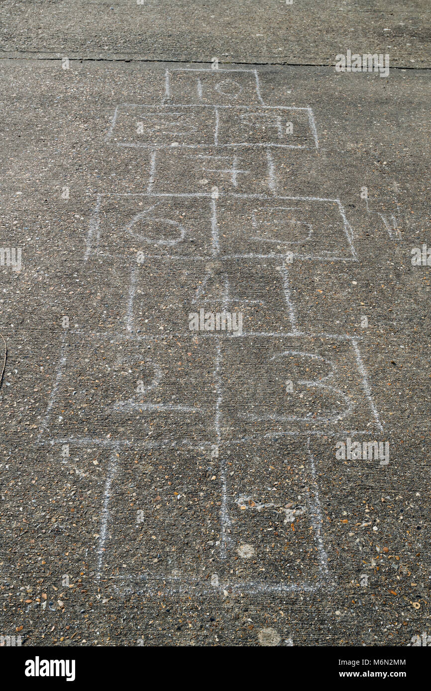 Hopscotch adult hi-res stock photography and images - Alamy