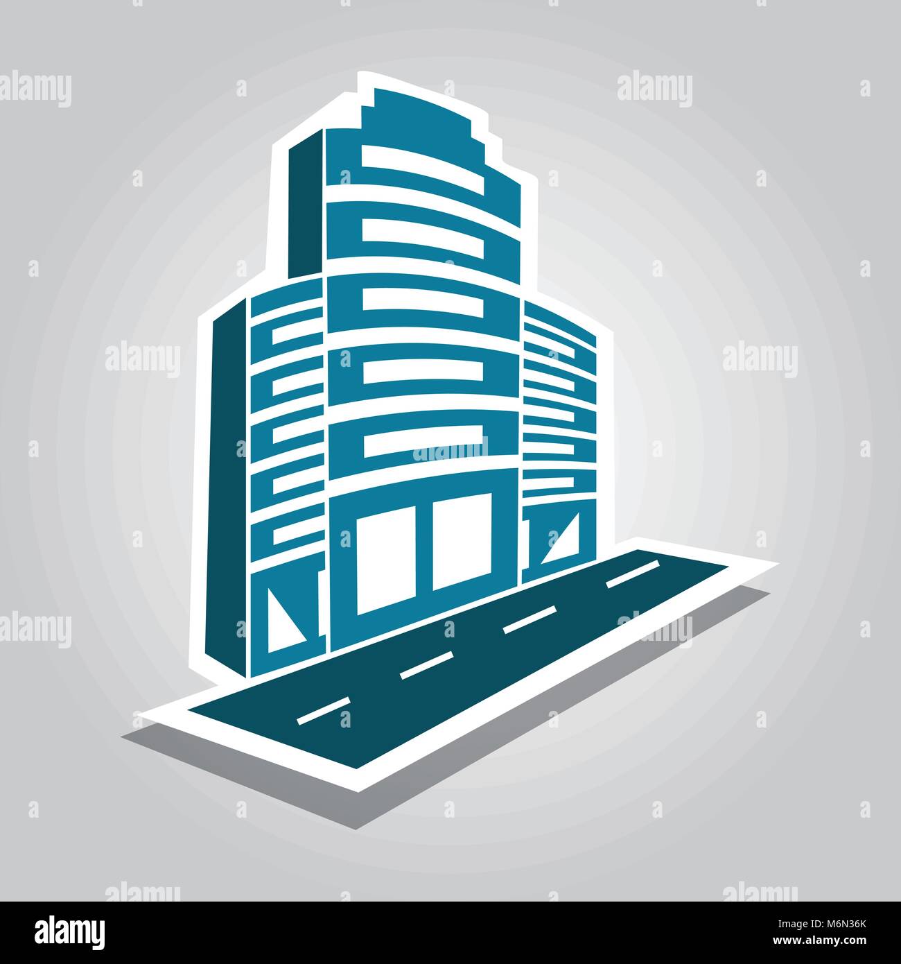 Building a road Stock Vector Images - Alamy