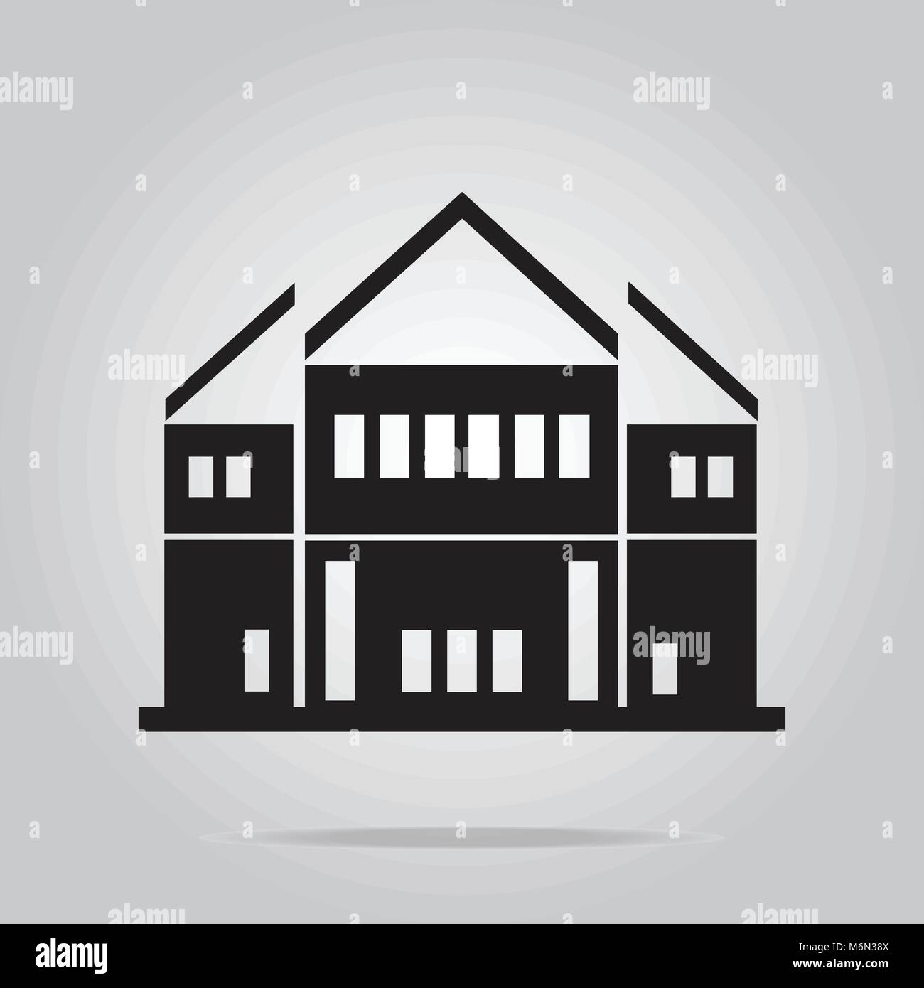 Office Building icon vector illustration Stock Vector Image & Art - Alamy