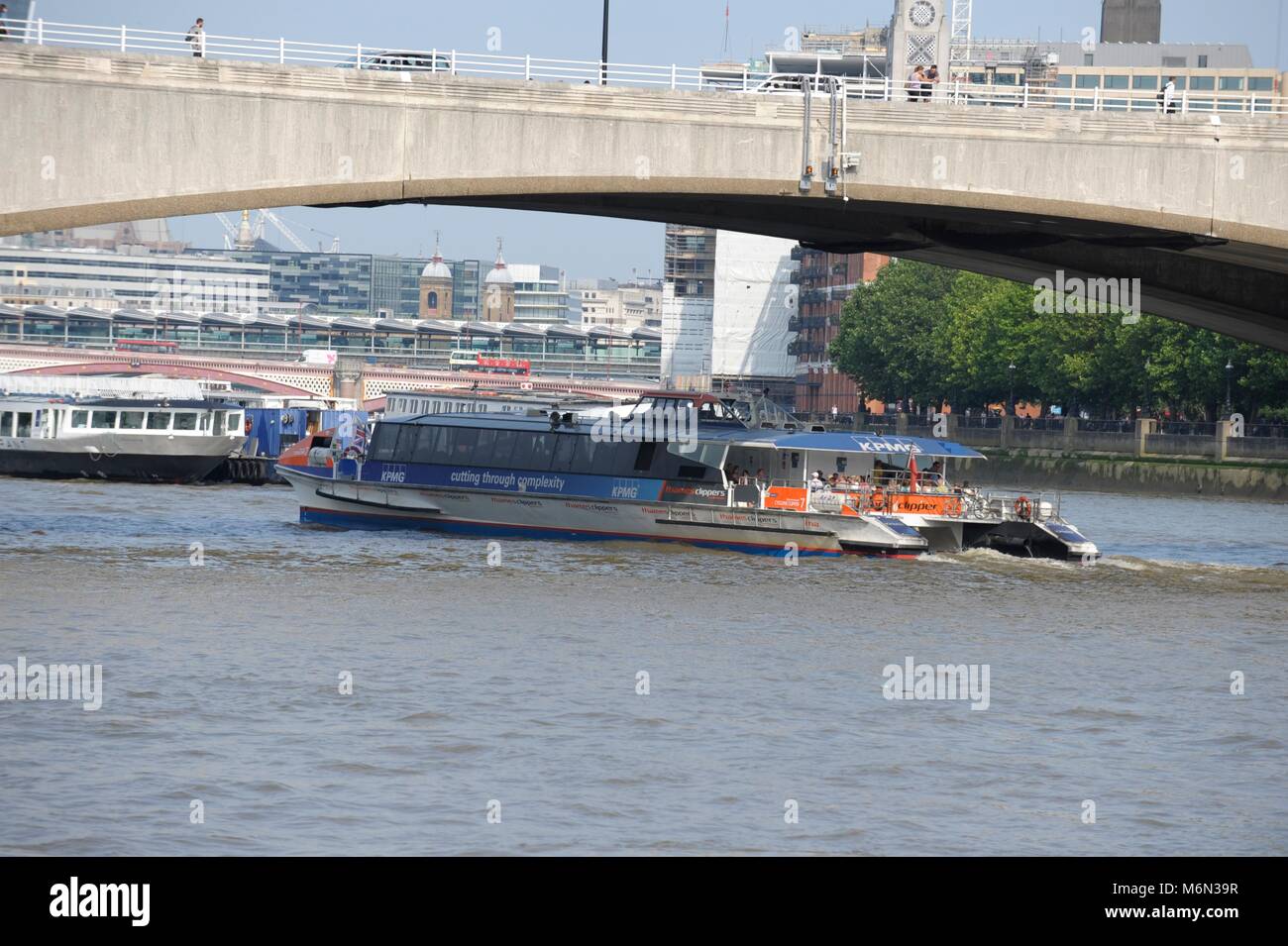 Clipper, River Boat Stock Photo - Alamy