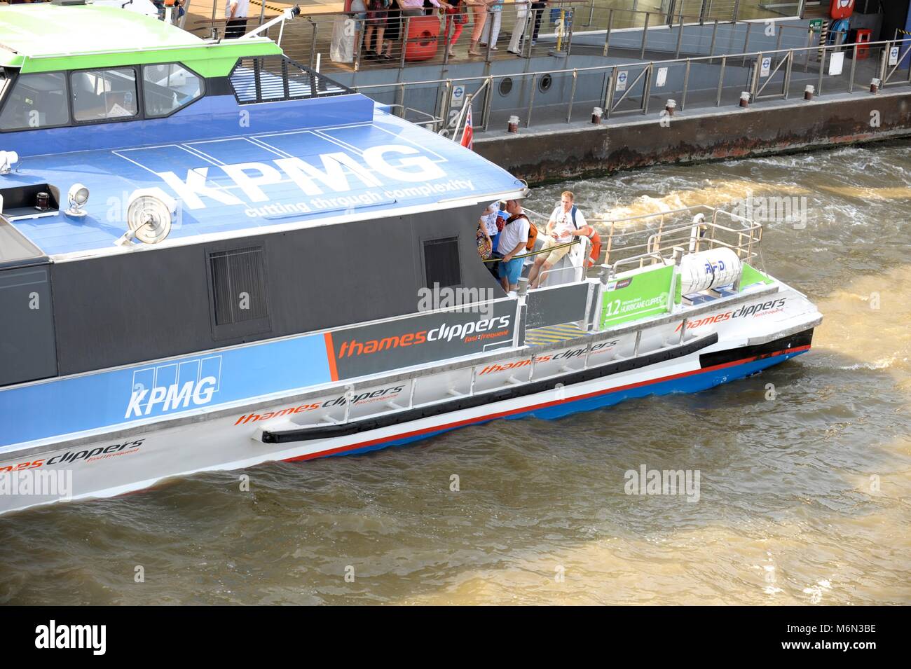 Clipper, River Boat Stock Photo - Alamy