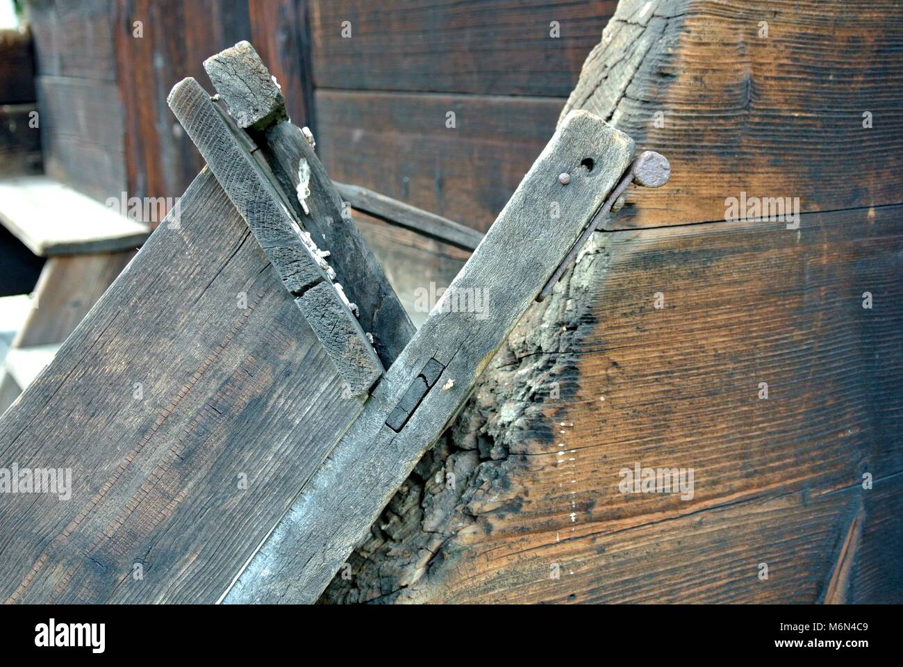 Decaying buildings in disrepair Stock Photo - Alamy